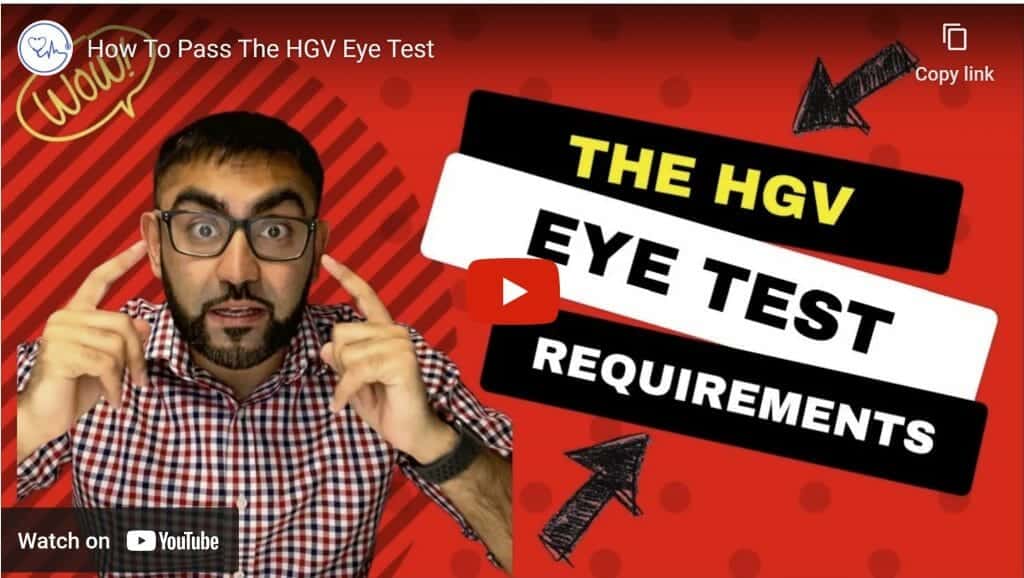 How To Pass The PCV And HGV Eye Test | Simply Medicals